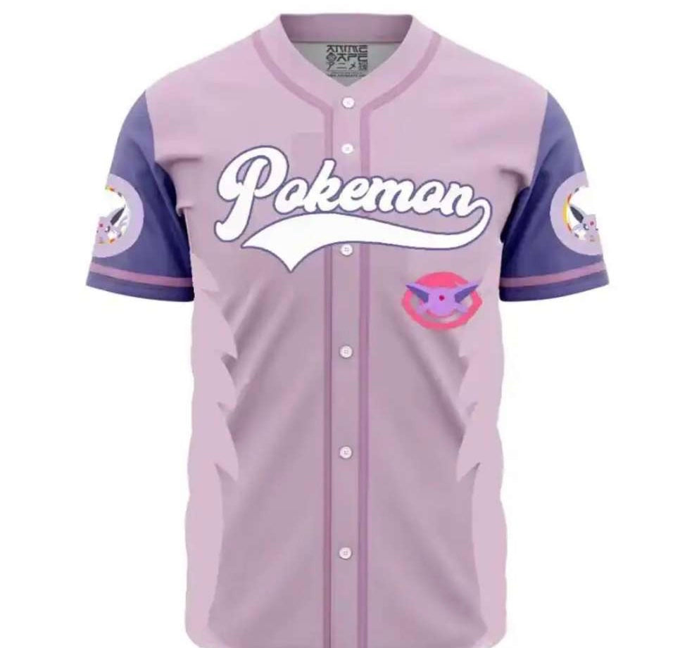 Espeon Eeveelusion Pokémon Jersey – ultraanimeinstinctz
